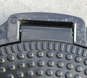 600mm(24") Hinged Round Manhole Cover - Jinmeng Road Establishment